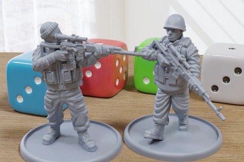 Modern Russian Snipers - Modern Wargaming Miniatures for Tabletop RPG ...