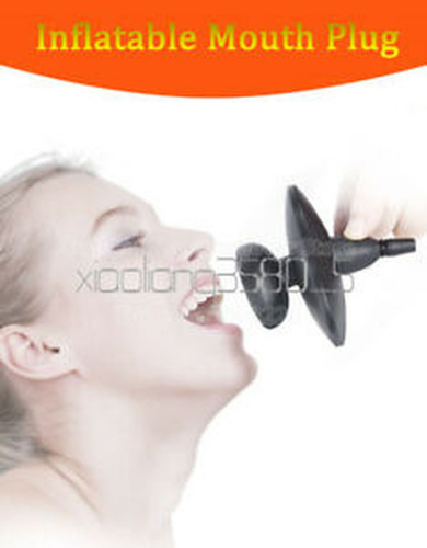 Strapless Gag Inflatable Expansion Open Mouth Ball Binding Restraint | eBay