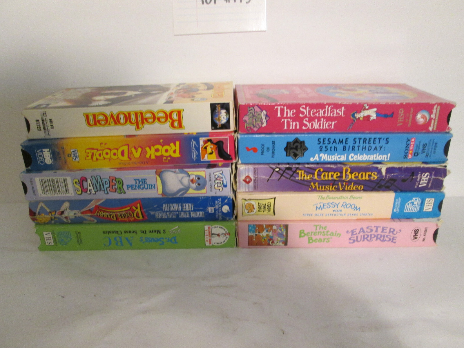 Lot of 10 Vintage Childrens VHS lot (lot#175) | eBay
