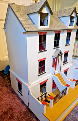 Dolls House 1:12 8 Rooms Inc Basement Good Condition | eBay UK