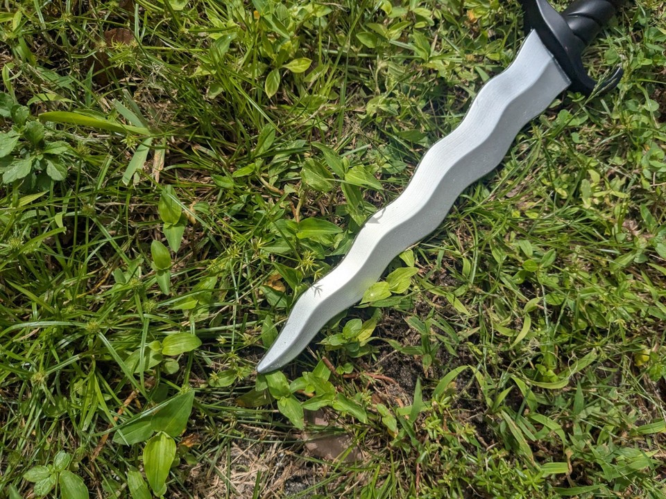 Polyurethane foam Evil Knight Wavy Dagger | eBay