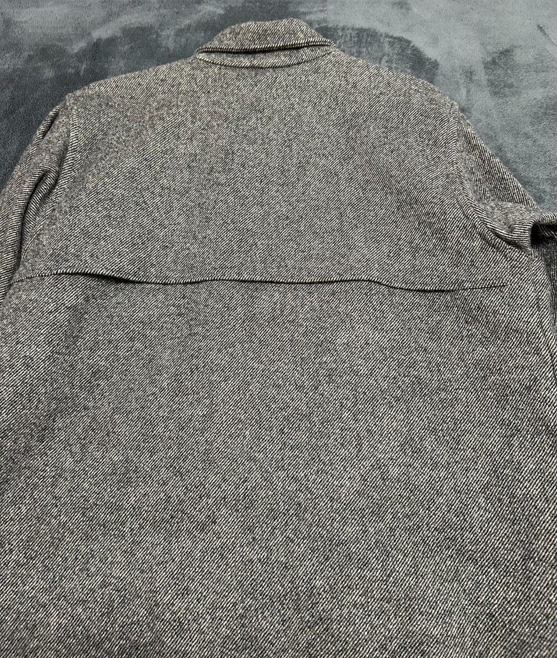 VINTAGE FILSON Mackinaw Wool Cape Coat, Men's Large Gray | eBay