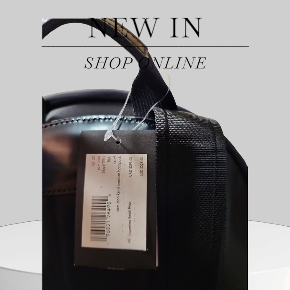 NWT Kate Spade Sam Icon KSNYL Nylon Medium Backpack S/O Online Rare ...