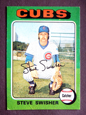 Steve Swisher #63 Topps 1975 Baseball Card (Chicago Cubs)* | eBay