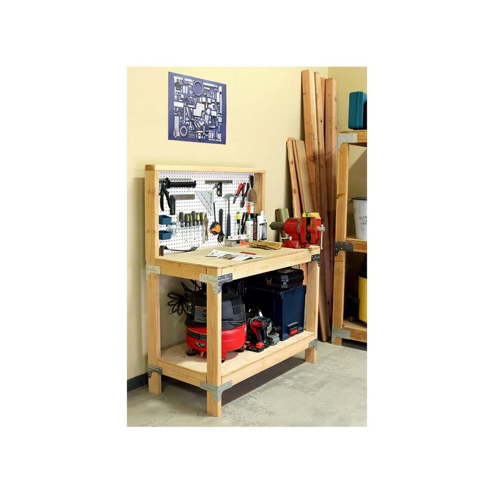 Simpson Strong-Tie Diy Workbench And Shelving Hardware Kit 784497557505 ...