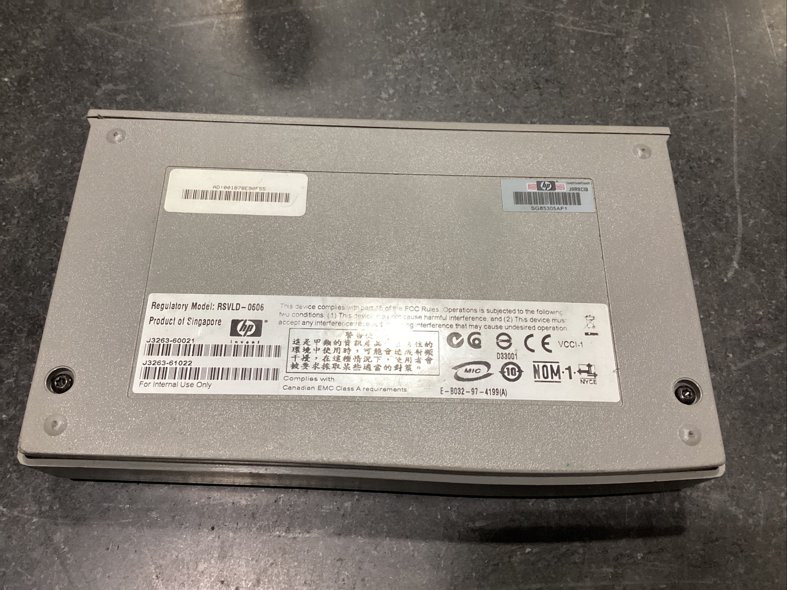 HP J3263 JetDirect 300x External Ethernet Print Server for sale online ...