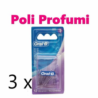 3 x Oral-B Set Ricambi Per Scovolini Interdentali Grande 5 mm | eBay
