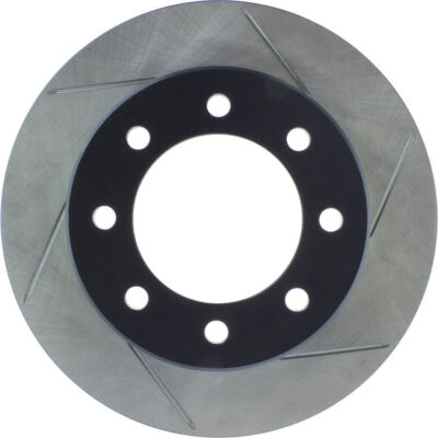 Disc Brake Rotor-Sport Slotted Brake Disc Front Left Stoptech 126 ...