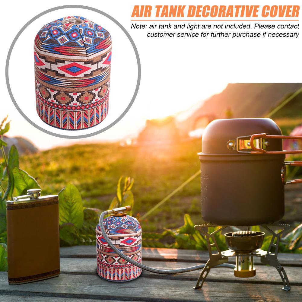 2Pcs 450g Gas Canister Cover Protector Outdoor Camping Fuel Cylinder ...