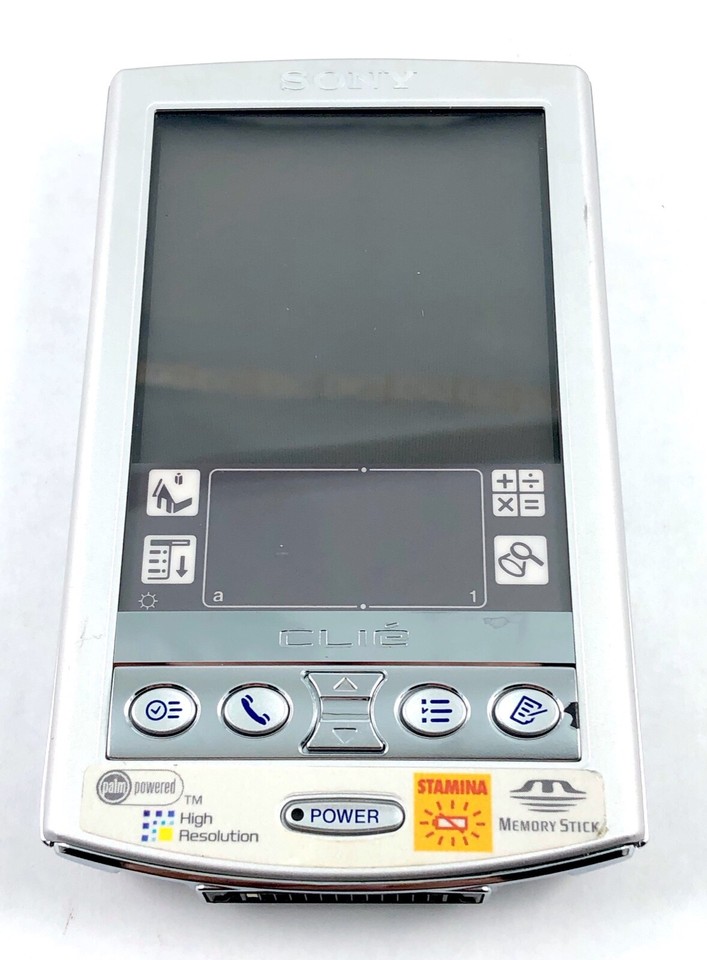Sony CLIÉ Handheld PEG-N610C Palm Organizer PDA, Power Adapter, USB ...