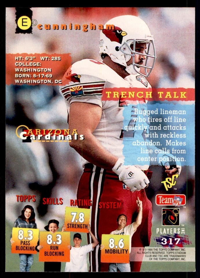 1995 Stadium Club #317 Ed Cunningham | eBay
