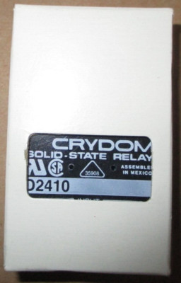 Crydom D2410 Solid-State Relay A8229WVS | eBay