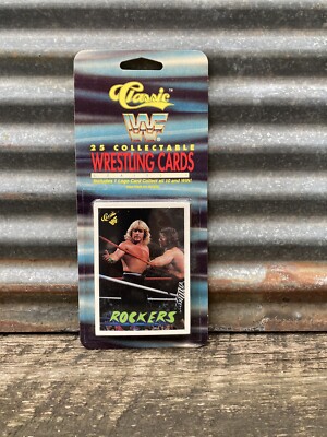 1989 Classic WWF Wrestling Cards Blister Pack WWE 25 Trading Cards The ...