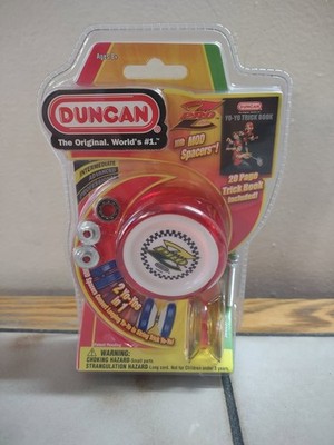 Duncan Pro Z Red+White Yo-Yo with Mod Spacers and Trick Book | eBay
