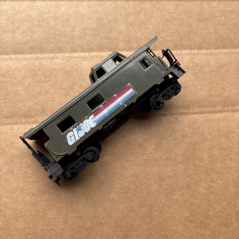 Vintage Tyco GI Joe HO Scale Military Special Forces 4 Piece Train ...