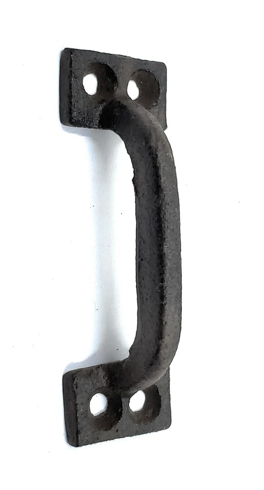 12 Small Handles Drawer Door PullsCabinet Rustic Cast Iron Decor 3 5/8 ...