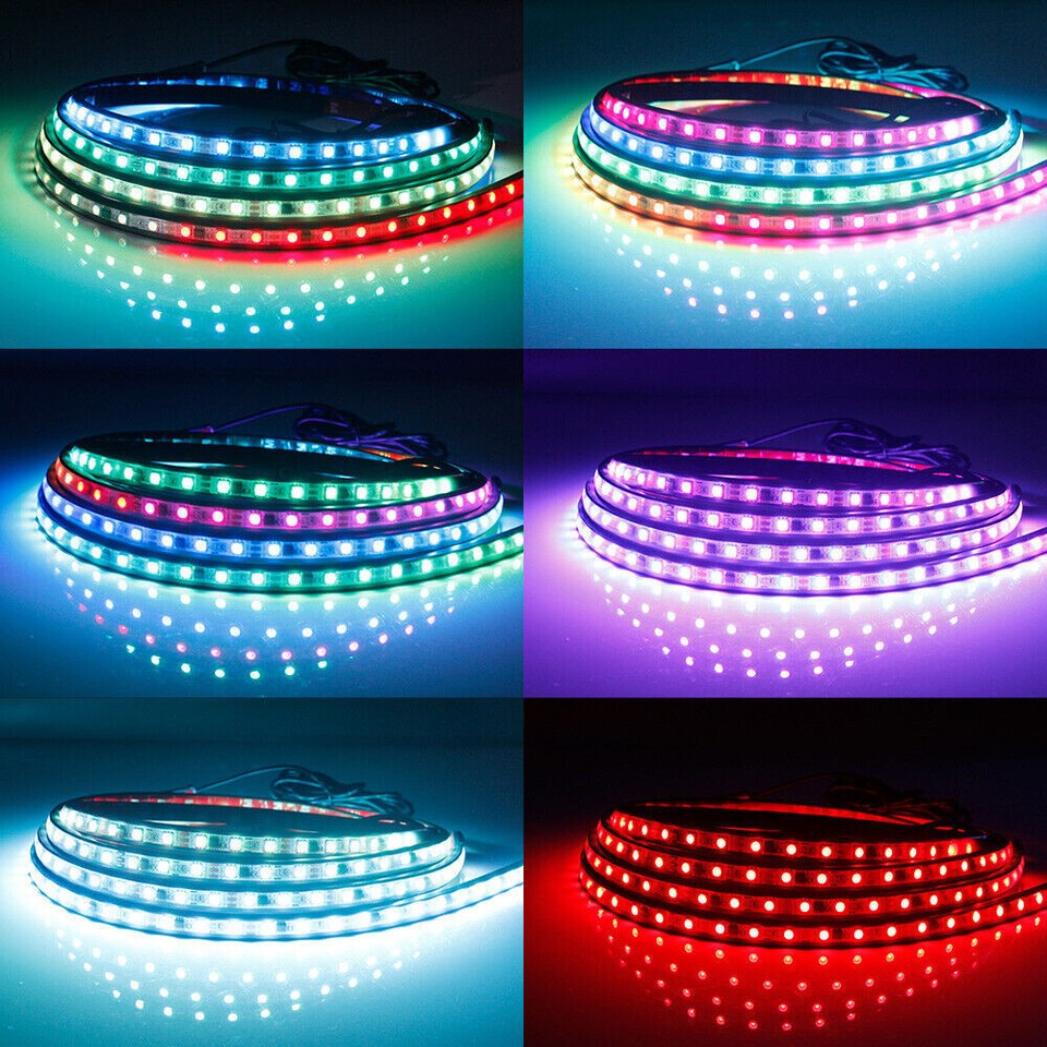 Car SUV RGB LED Strip Underglow Kit Neon Lights APP Remote for AUDI A3 ...