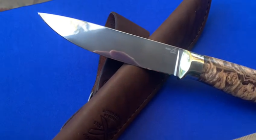 S390 – Sr. ANDREW BLACKSMITH – 67 HRC – L/T WARRANTY – Bark River Knife ...