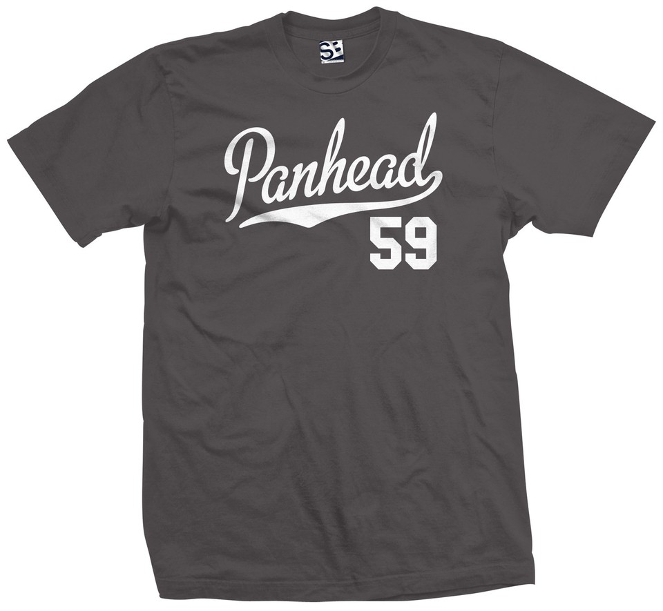 Panhead 59 Script T-Shirt | 1959 FLH Chopper Bobber Biker Motorcycle ...