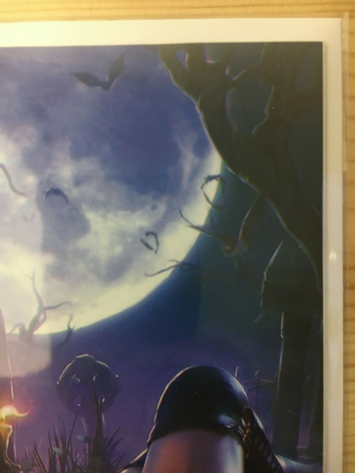 VAMPIRELLA #16 TIAGO DE SILVA EXCLUSIVE GRAVEYARD VARIANT LTD 350 NM ...