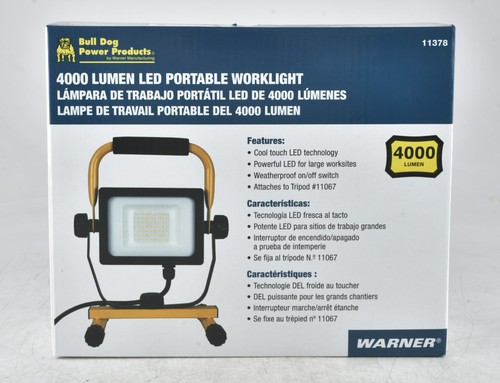 *Bull Dog Power Products 4000 Lumen LED Portable Worklight | eBay