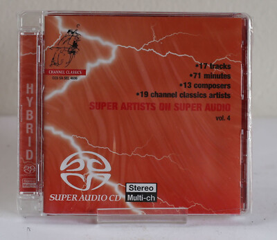 Channel Classics - Super Artists on Super Audio Vol. 4 - Super Audio CD ...