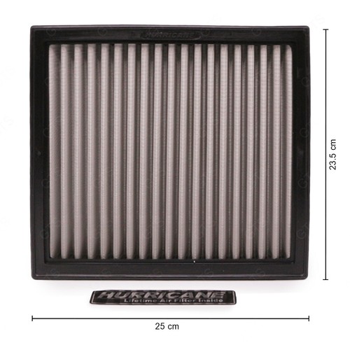 Stainless Steel Air Flow Filter Hurricane Fits Isuzu D-Max 1.9L 3.0L ...