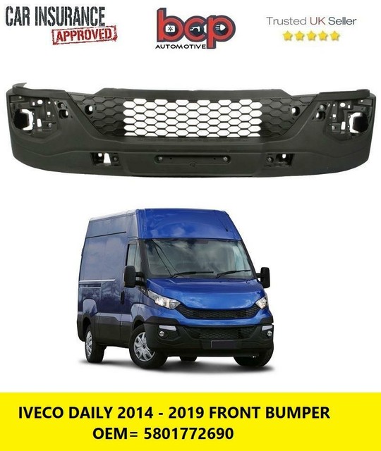 IVECO Daily Front Bumper 2014 - 2019 Textured Insurance Approved ...
