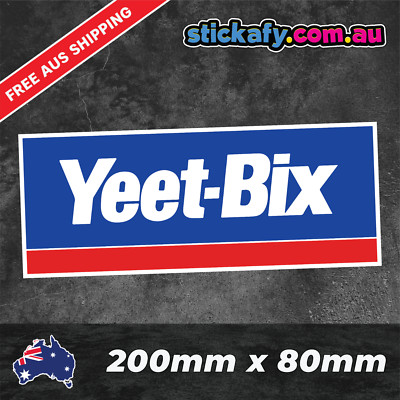 Yeet-Bit Sticker Funny Laptop Car Window Bumper 4x4 Decal Aussie ...