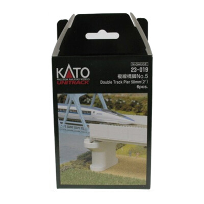 NEW Kato Double Track Pier, Poured Concrete (6) : N Scale | eBay