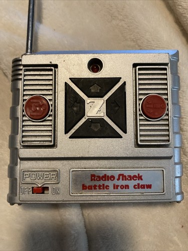 Radio Shack Z-707 Battle Iron Claw Vehicle R/C Vintage 1980s Controller ...