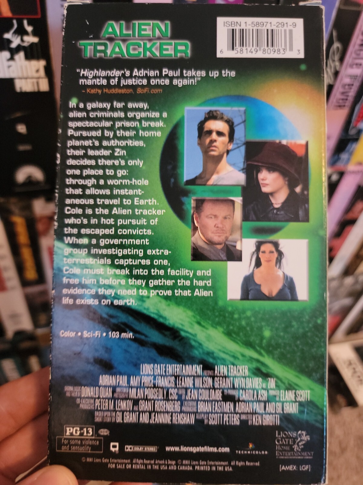Alien Tracker 2003 VHS Rare Hard To Find | eBay