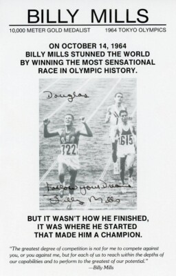 Billy Mills - Signed B&W Photograph | eBay
