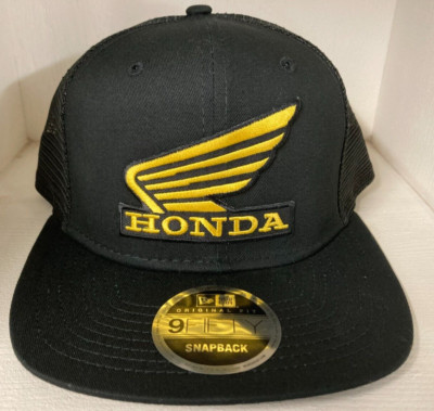 New Era 9FIFTY Retro Honda SNAPBACK TRUCKER Hat Cap Gold Wing New! | eBay