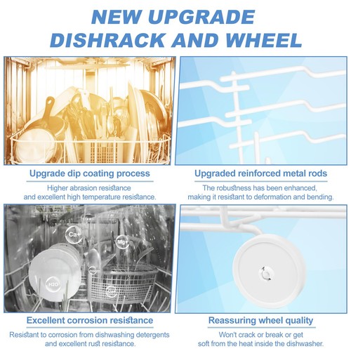 Upgrade OEM 808602302 Dishwasher Lower Dishrack Intended for Frigidaire ...