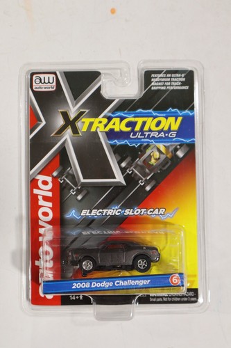Auto World 2008 Dodge Challenger Gray XTraction Ultra G HO Slot Car | eBay
