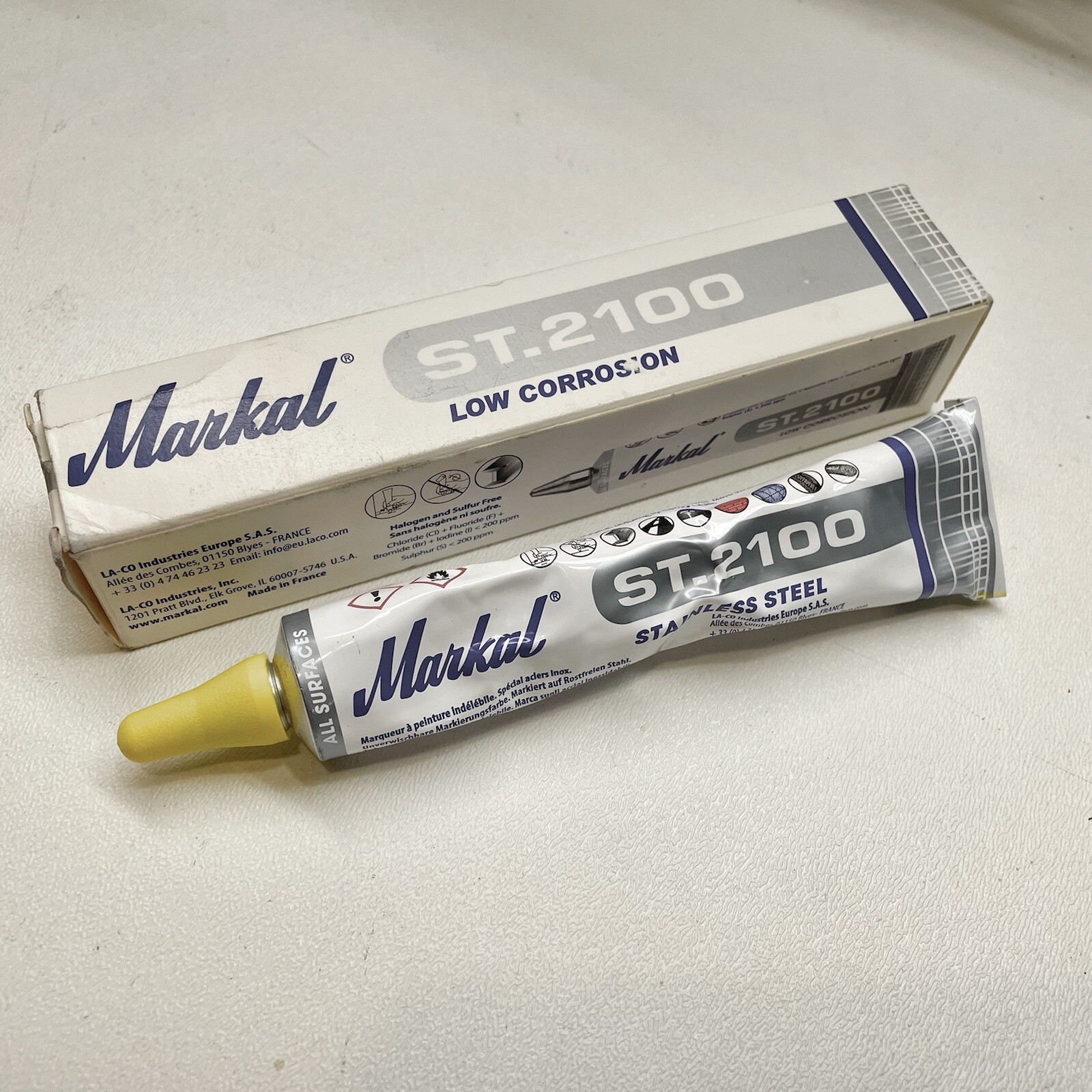 Markal+ST.2100+Stainless+097161+3mm+France+Yellow+Liquid+Tube+Paint ...