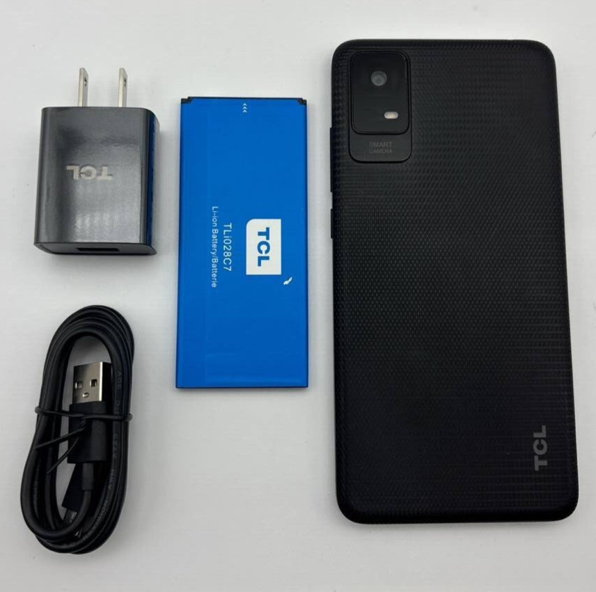 TCL ION V T607DL Android Smartphone 32GB 6" Display 8MP Camera TracFone ...