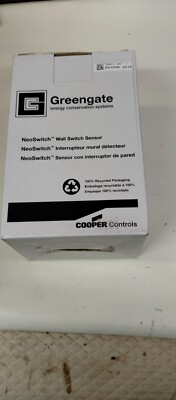 COOPER GREENGATE OSW-DT-0601-MV-W DUAL-TECH OCCUPANCY SENSOR, 120/277V ...