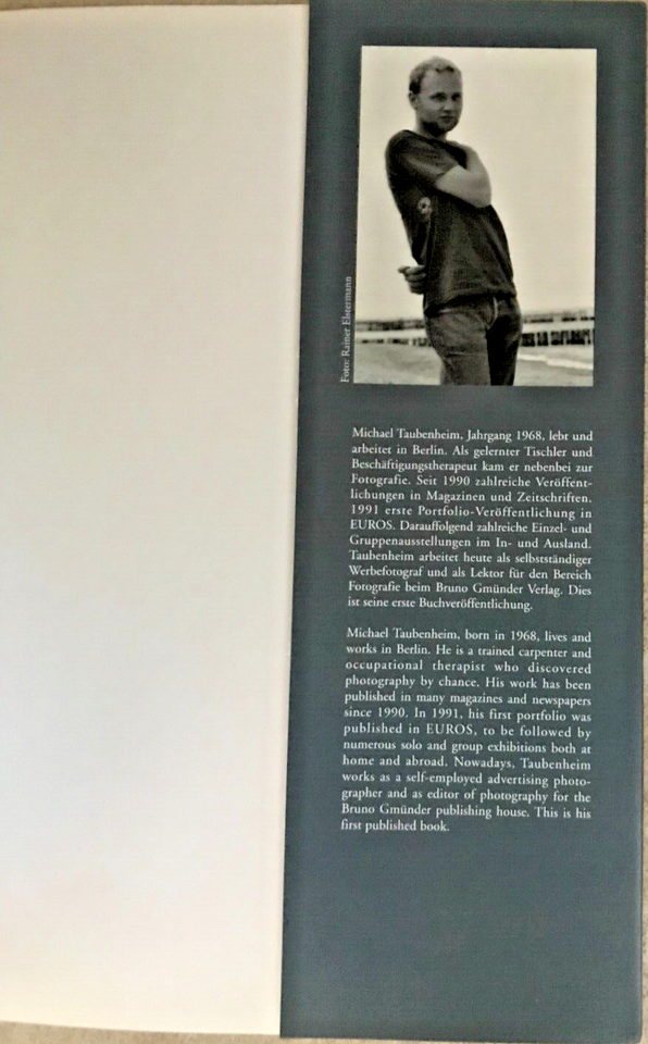 TAUBENHEIM FOTOGRAFIEN By Michael Taubenheim v- Bruno Gmunder "Mint ...