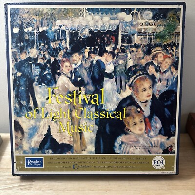 Festival Light Classical Music 12 X Box Set Vinyl LP Records Readers ...