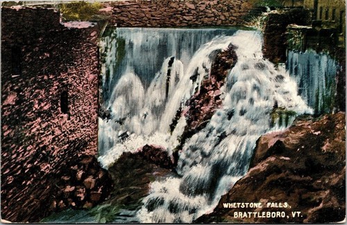 Whetstone Falls Brattleboro Vermont Scenic Waterfall Landscape DB ...