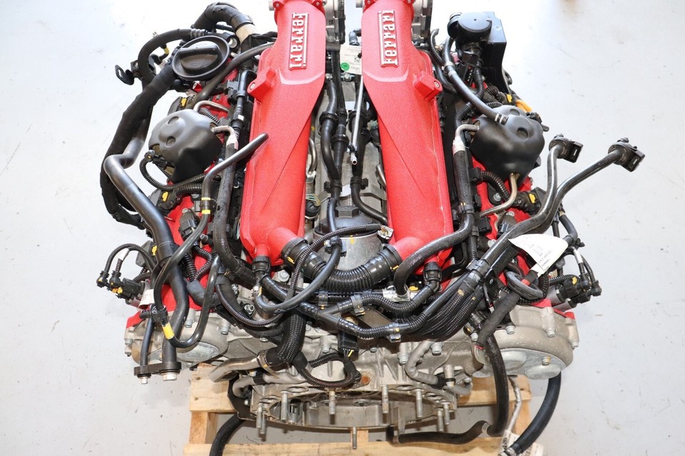 Ferrari Portofino F164 2020 3.9L F154 V8 Twin Turbo Complete Engine ...