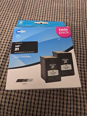 BLK for HP 21 C9351AN Ink Cartridge for HP Deskjet F2180 D1460 D1560 2 ...