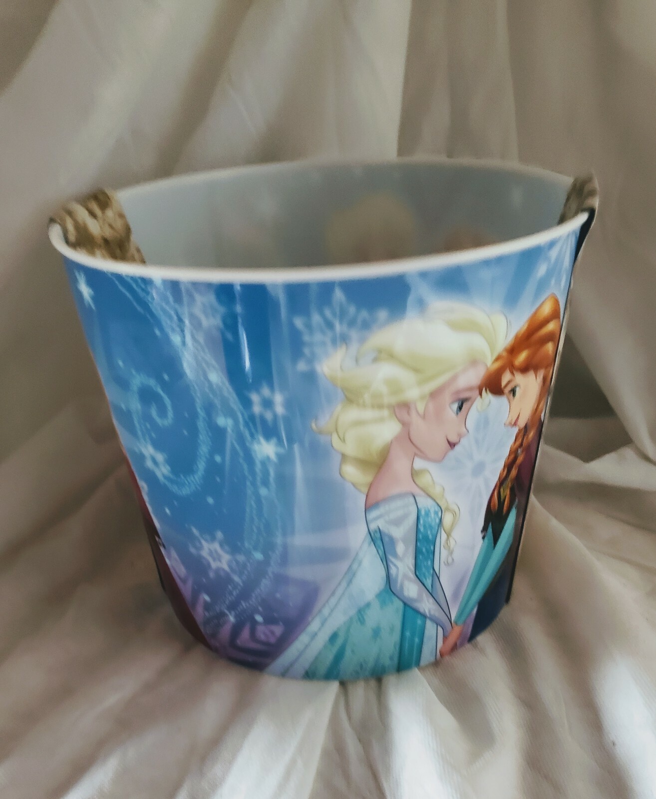 DISNEY FROZEN Pop Secret plastic POPCORN Buckets, Pick 1: Elsa/Anna or ...
