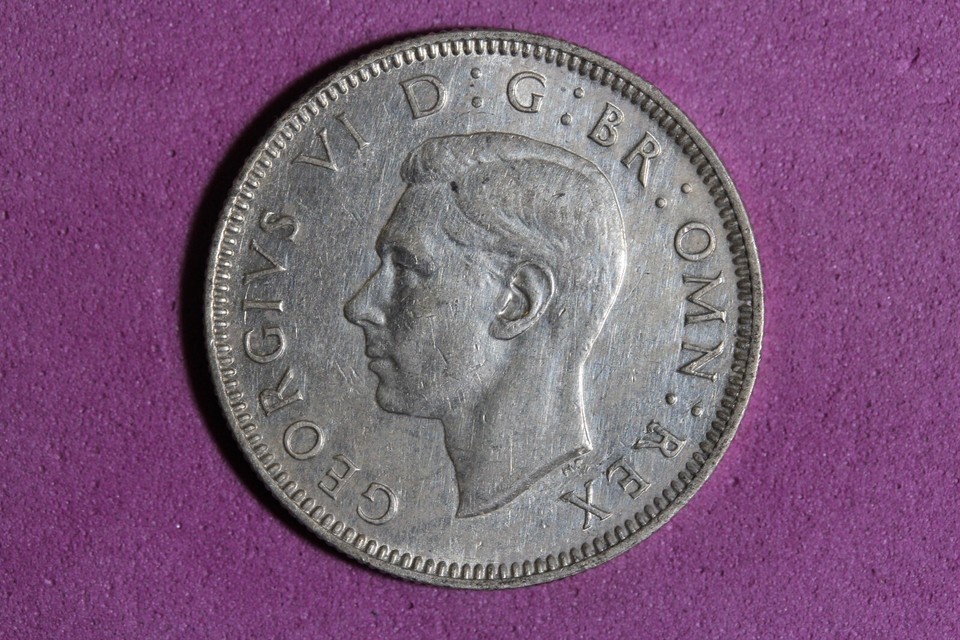 1940 Great Britain Scottish Crest 1 Shilling Silver Coin #M22228 | eBay