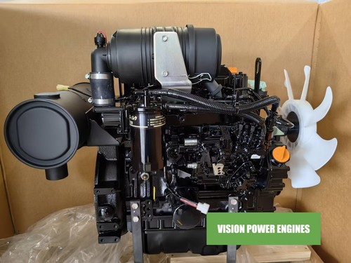 NEW YANMAR ENGINE 4TNV88-B 27KW 36HP 2200RPM MECHANICAL ENGINE FREE ...