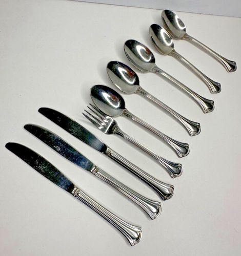 Wallace RESPLENDENCE Stainless Flatware Replacement Set 9 Pc Spoon Fork ...
