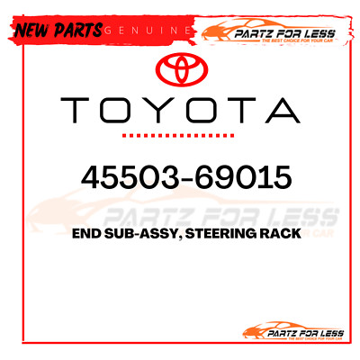 45503-69015 TOYOTA Land Cruiser Lexus LX470 END SUB-ASSY, STEERING RACK ...