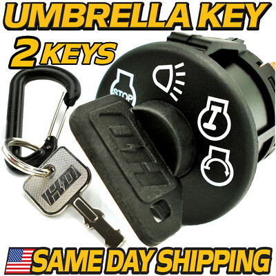 Craftsman Ignition Starter Switch Replacement Riding Lawn Mower Tractor ...